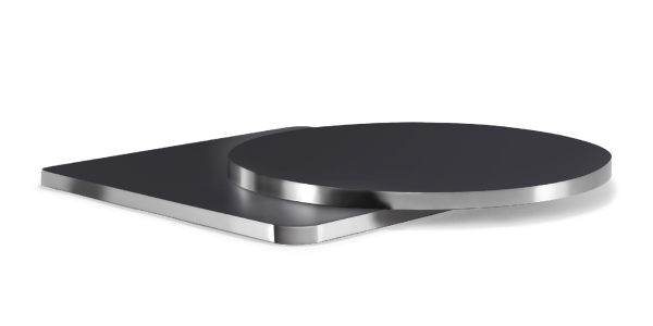 laminate chromed ABS edge