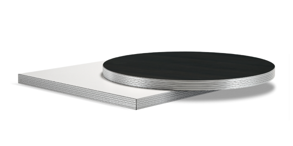 laminate silver ABS edge