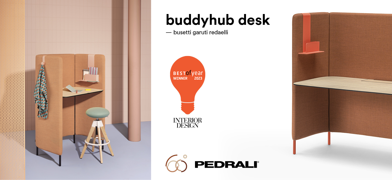 Buddyhub desk wins the Best of Year 2023