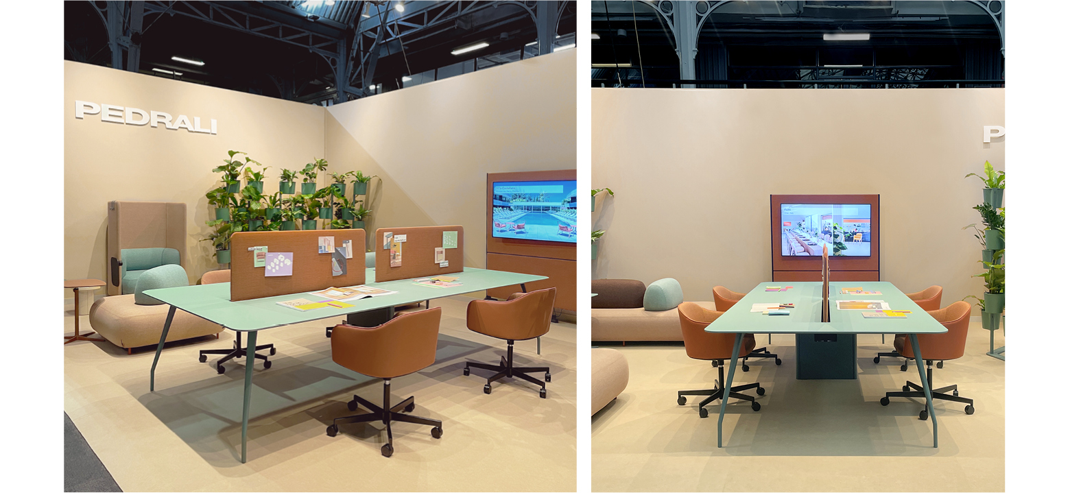 Pedrali back in London for the Workspace Design Show